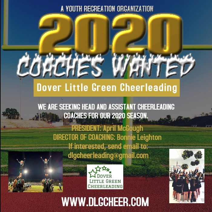 Dover Little Green Cheerleading Home