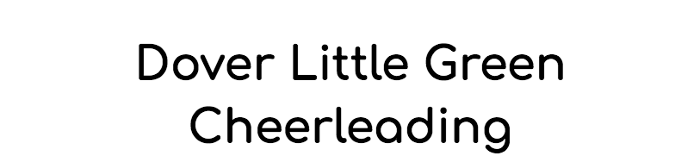 Dover Little Green Cheerleading Home